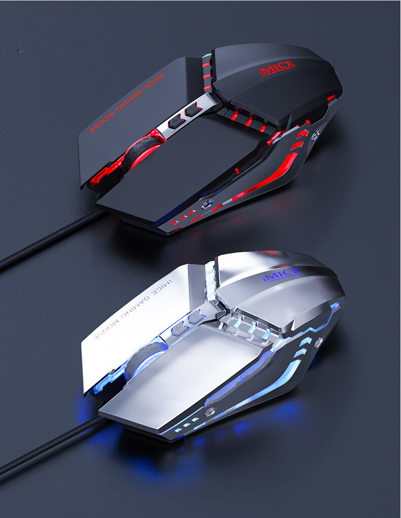 IMICE Model T80 Wired Gaming USB Mechanical Macro ... – Grandado