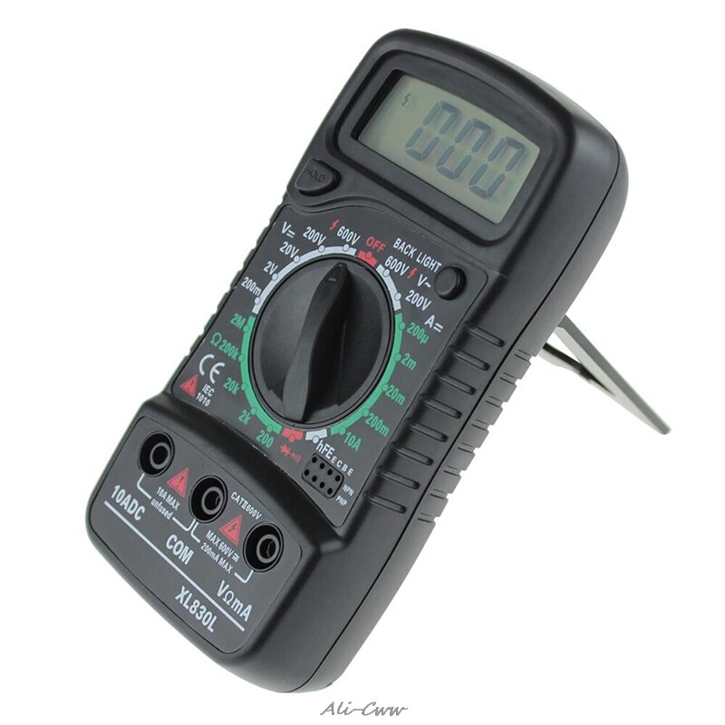 Digital LCD Multimeter XL-830L Voltmeter Ammeter A... – Grandado