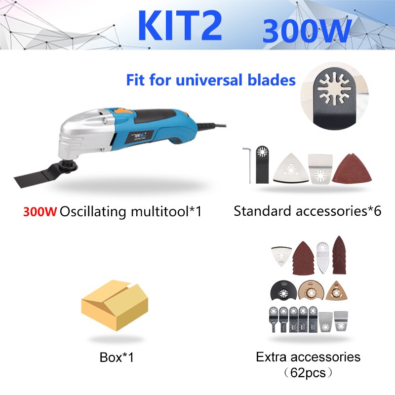 NEWONE 300W/350W/500W Oscillating Tool Multifuncti... – Grandado