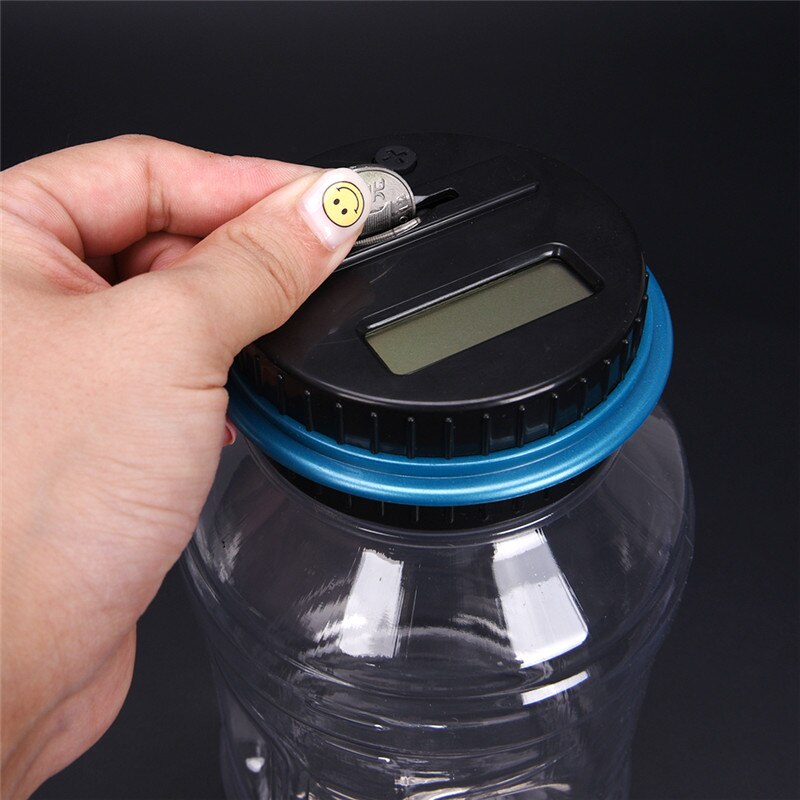 1X Electronic LCD Counting Coin Saving Pot Money B... – Grandado