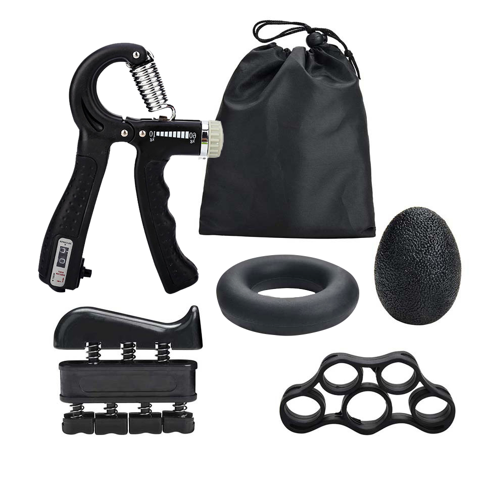 Adjustable Power Strength Finger Trainer 5pcs/Set ... – Grandado