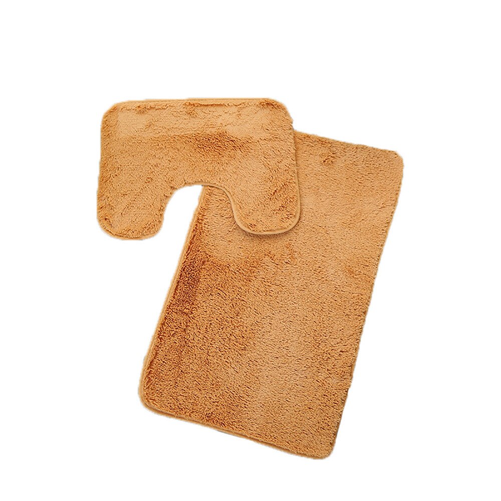 3Pcs/set Bath Mat Plush Floor Rug Toilet Non-slip ... – Grandado