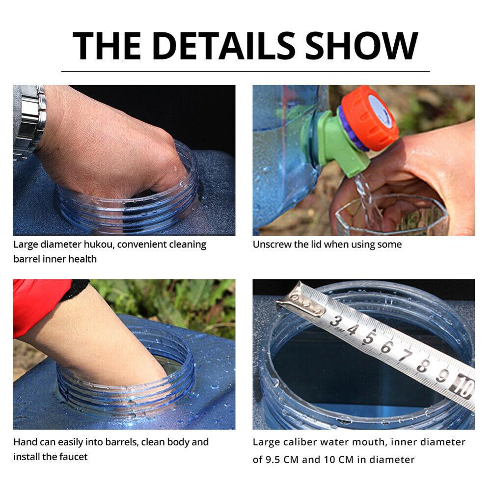 Plastic 18L Fridger Water Containers Met Tap Dispe... – Grandado