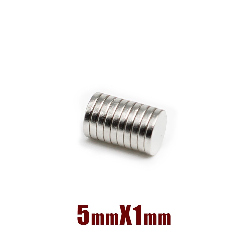 100/200/500/1000/2000Pcs 5X1 Mini Kleine Ronde Mag... – Grandado