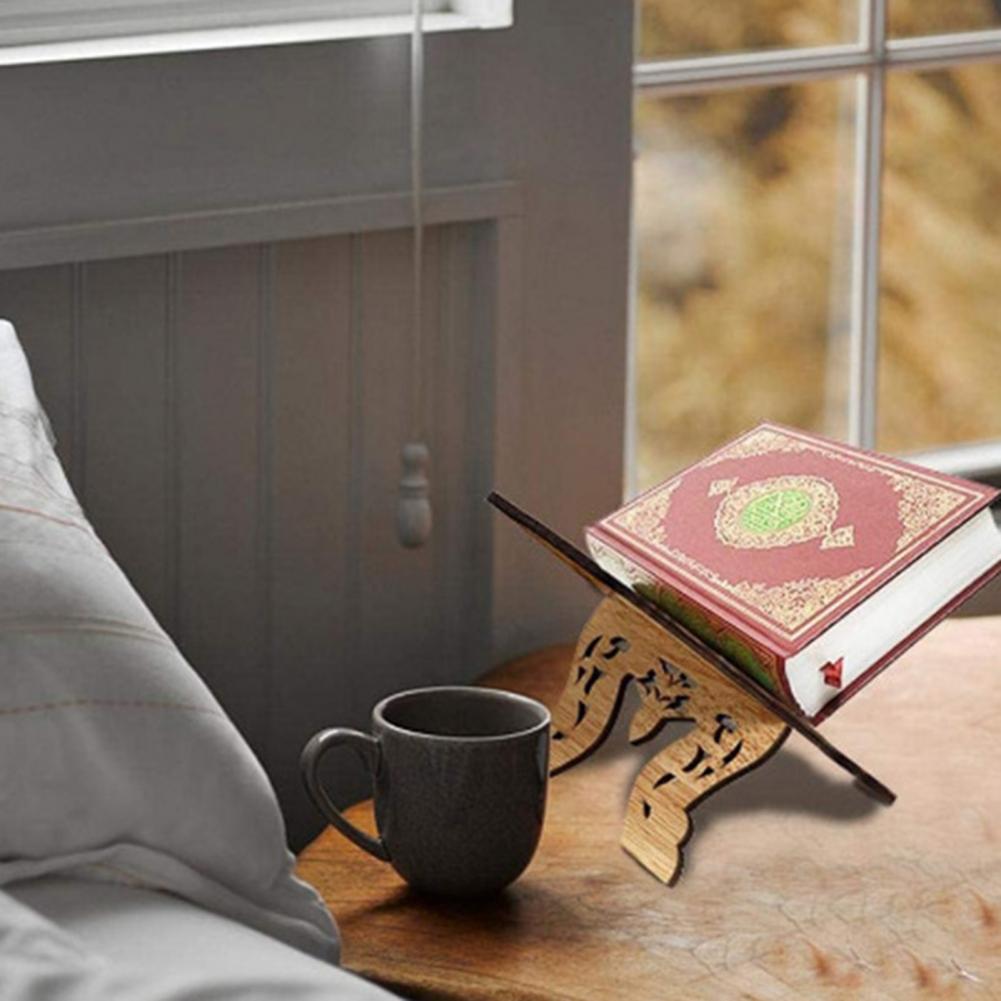 Book Stand Assemble Wood Colored Printed Reading B... – Grandado