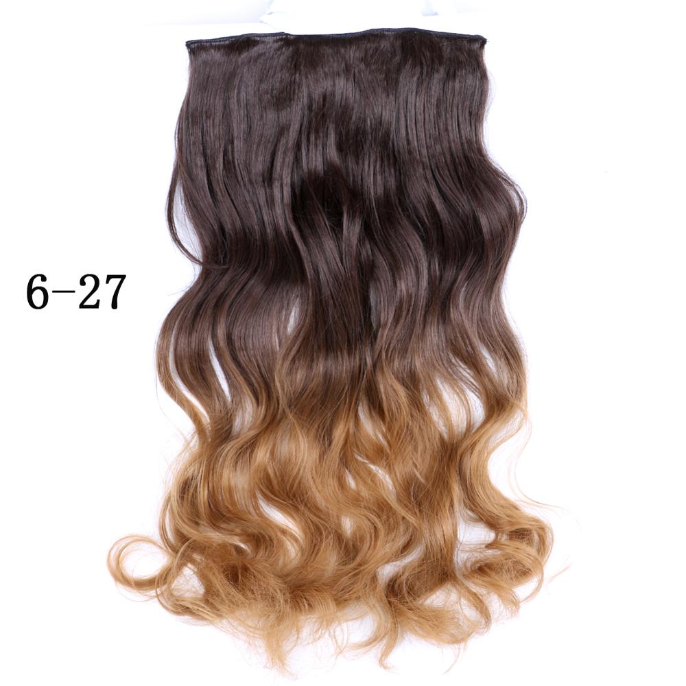 YunRong 18'' 5 Clips In Hair Extensions Sy... – Grandado