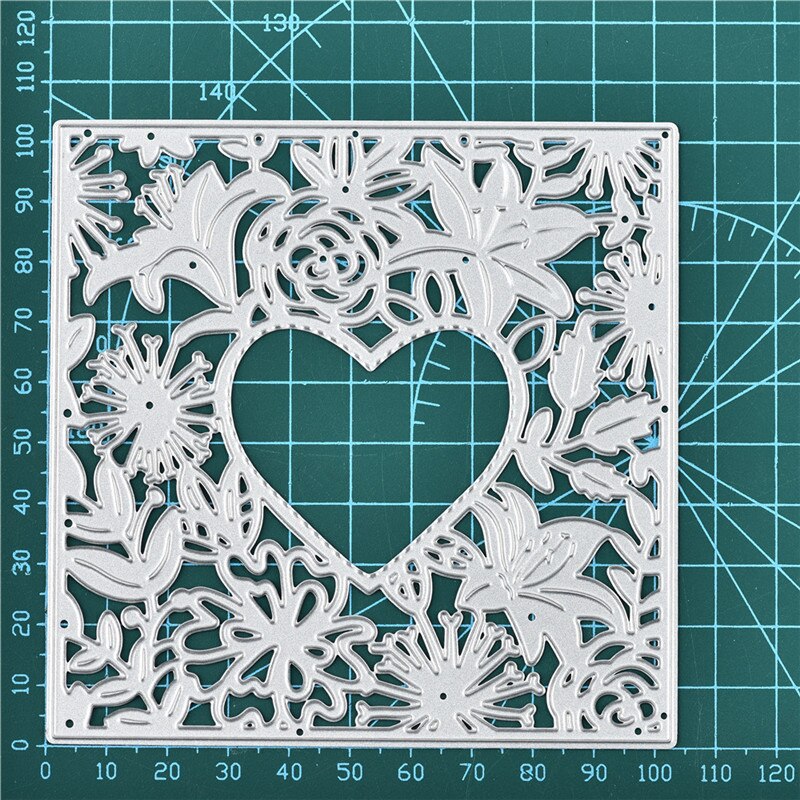 Naifumodo Love Flower Frame Metal Cutting Dies Cra... – Grandado
