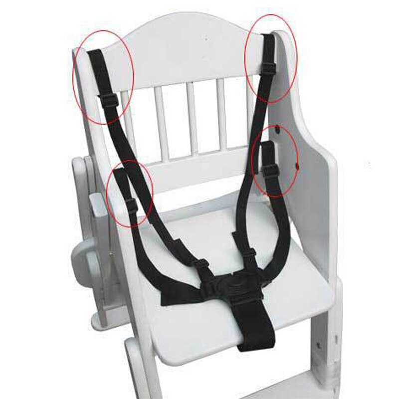 Universal 5 Point Harness Safety High Chair Seat B... – Grandado