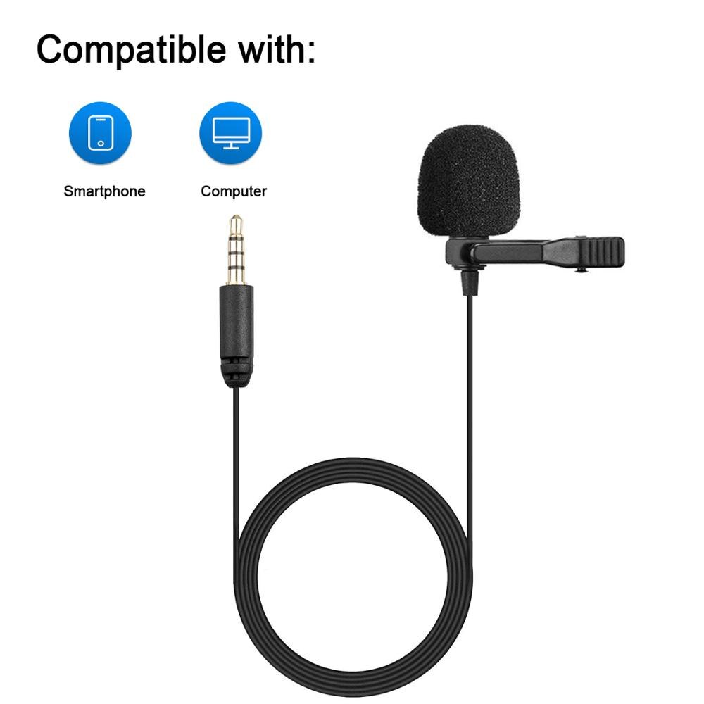 Mouriv CM205 Lavalier Lapel Clip-on Condenser Micr... – Grandado