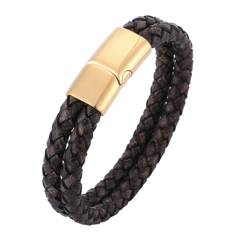 FORTAFY Jewelry Punk Antique Black Double Braided ... – Vicedeal
