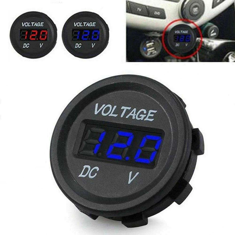 Led Dc Voltmeter Auto Motor Led Panel Digitale Vol... – Vicedeal