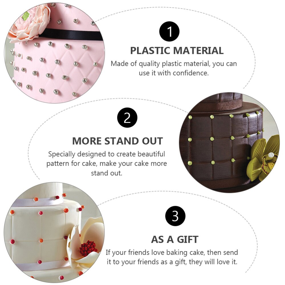 8pcs Plastic Cake Printing Template DIY Cake Stenc... – Vicedeal