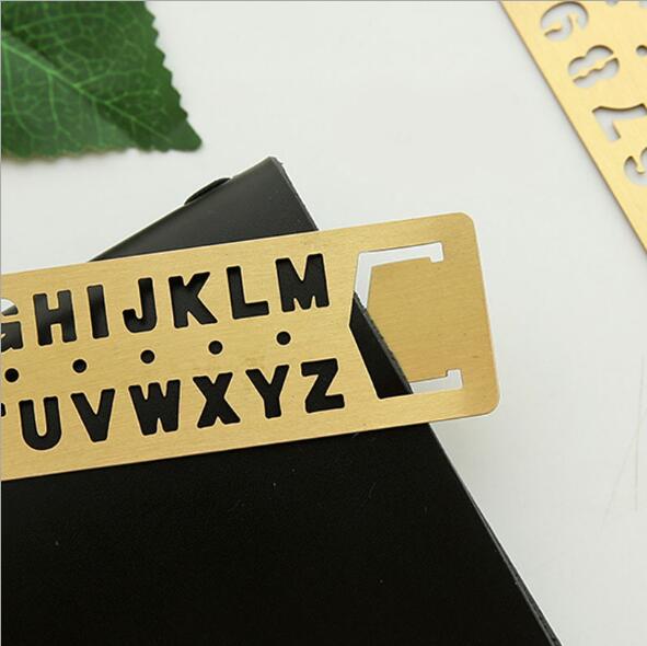 Vintage Copper Bookmark Doodle Diy Metal Bookmarks... – Grandado