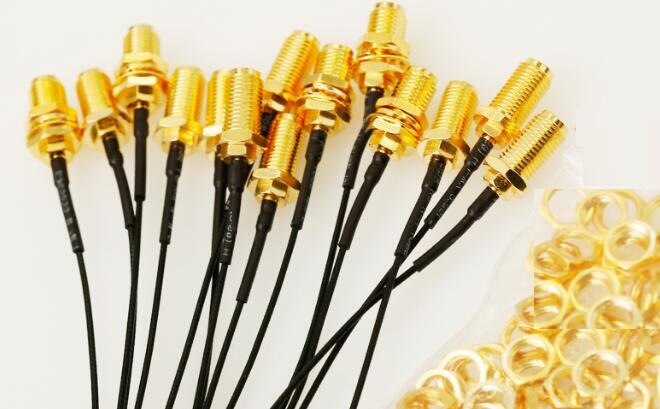 50PCS SMA Cable Straight JACK TO IPEX FEMALE conne... – Vicedeal