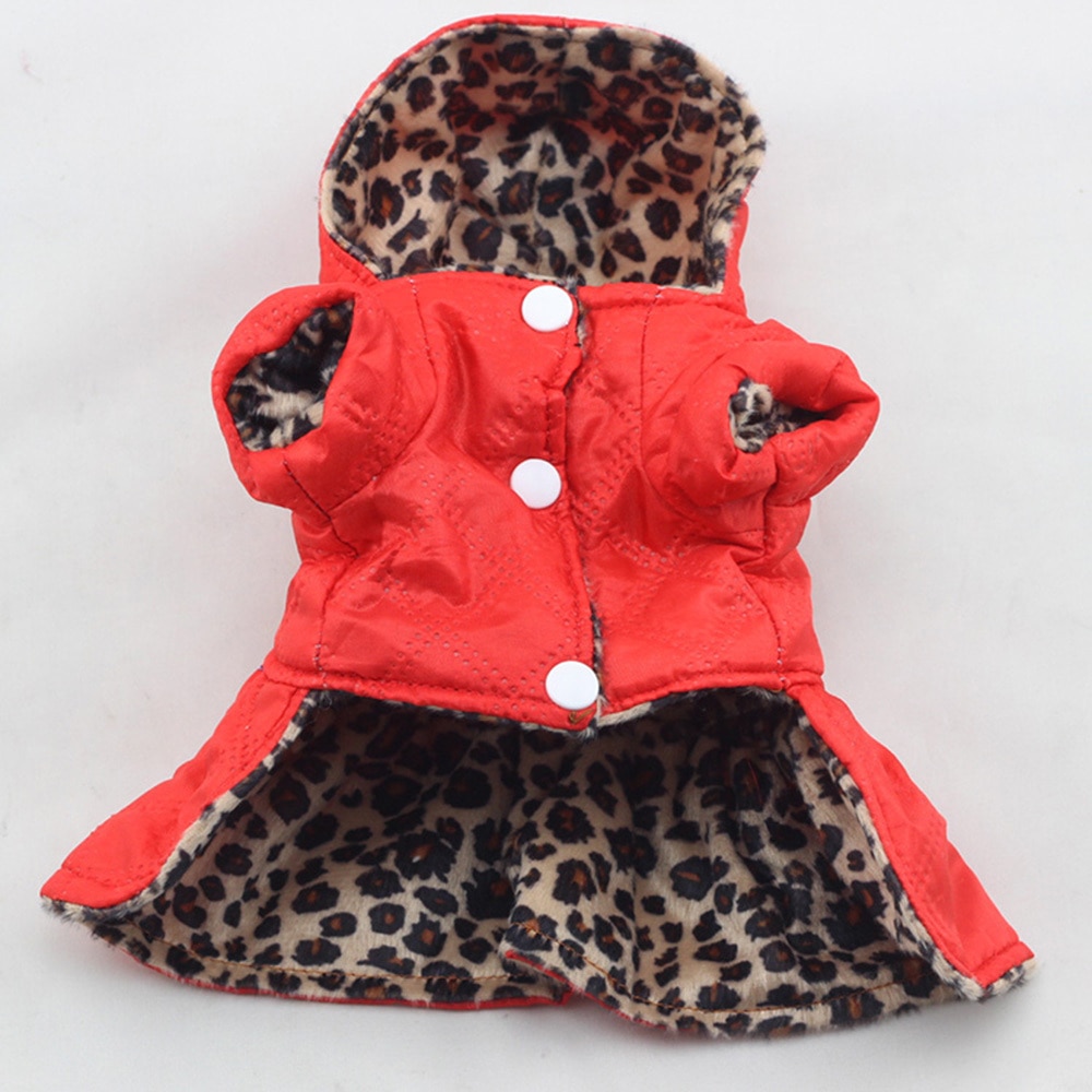 Pets Dogs Leopard Pattern Tutu Coat Dress Puppy Ho... – Vicedeal