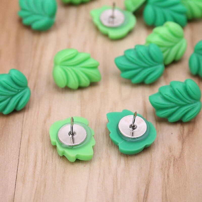 20Pcs Leaf Push Pins Kantoor Decoratieve Punaises ... – Grandado