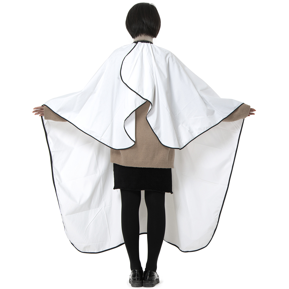 White Waterproof Salon Cape Anti Dust Barber Hair ... – Grandado