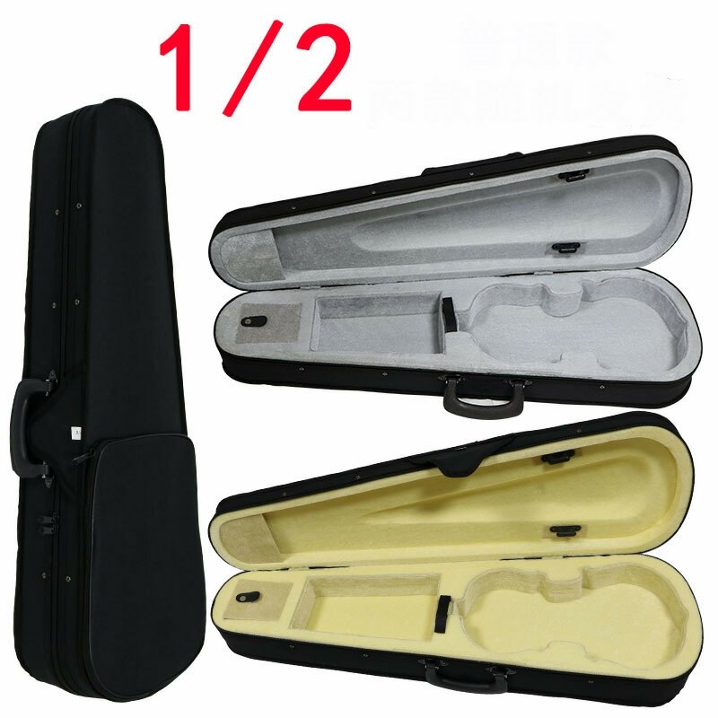Violin Case Triangle Bag Double Single Strap Adult... – Grandado