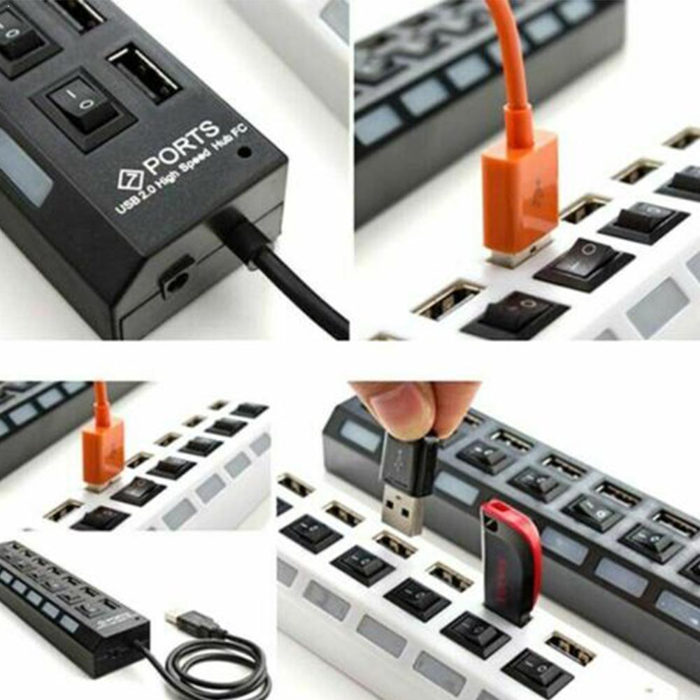 USB HUB 20.HUB USB Splitter Multi USB 2.0 HUB USB ... – Vicedeal