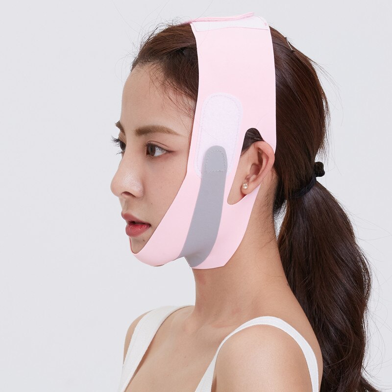 Face V-Line Lift Up Mask Belt Thin Neck Mask Sleep... – Grandado