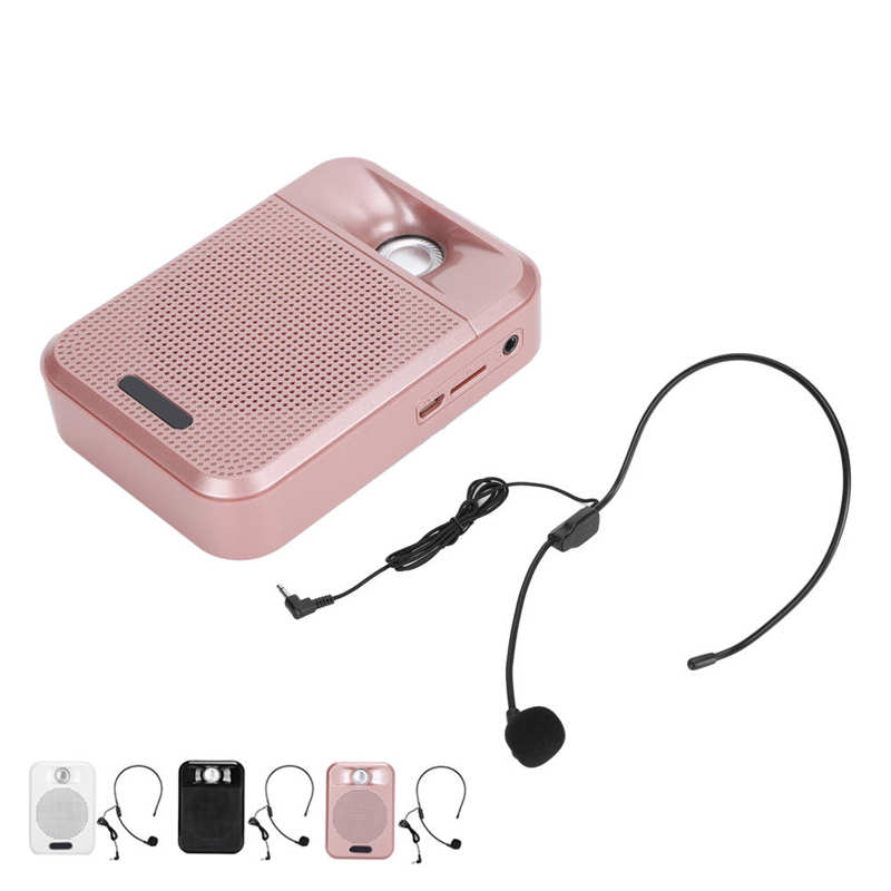 Draagbare Voice Versterker Oplaadbare Microfoon Lu... – Vicedeal