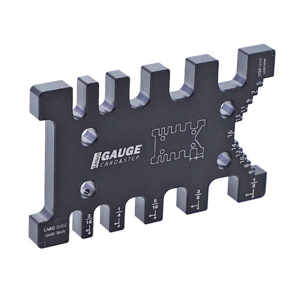Tenon Caliper Metric and Imperial Scale Card Gauge... – Grandado