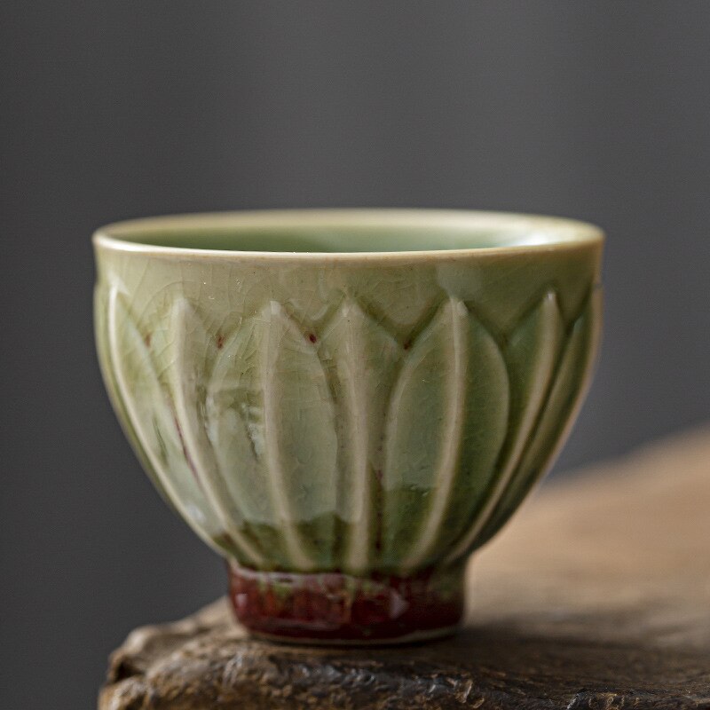Grof Aardewerk Ice Crack Tea Cup Japanse Retro The... – Grandado