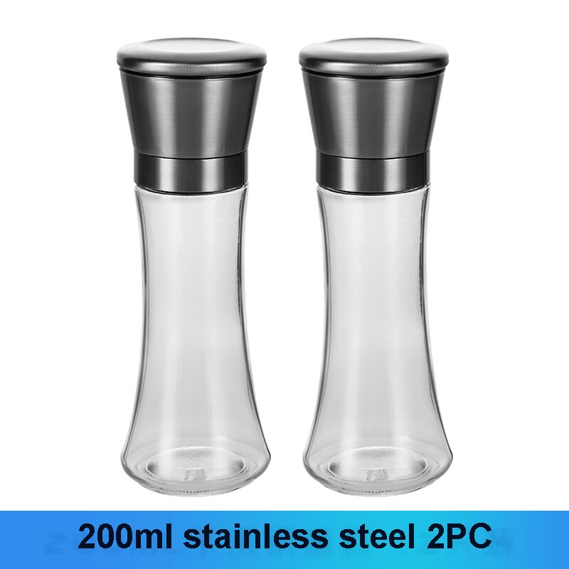 Salt and pepper grinder pulverizer stainless steel... – Grandado