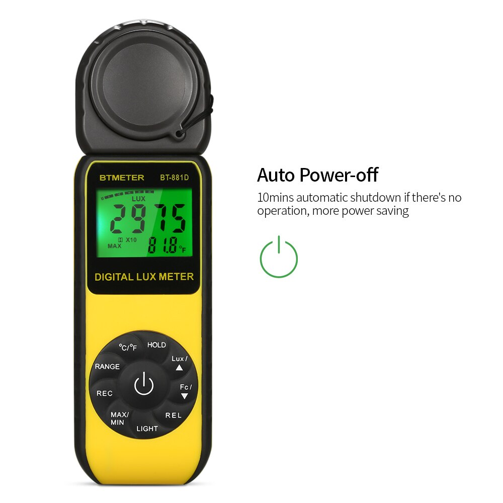 KKMOON BT-881D Digitale Lux Meter Handheld Luxmete... – Vicedeal