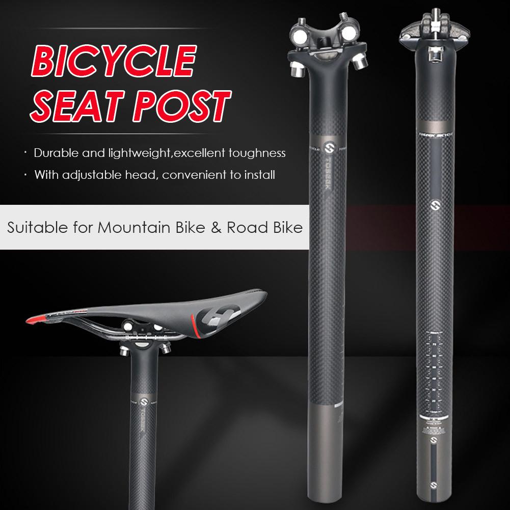 Bicycle Seatpost Adjustable 3K Matte Full Carbon F... – Vicedeal