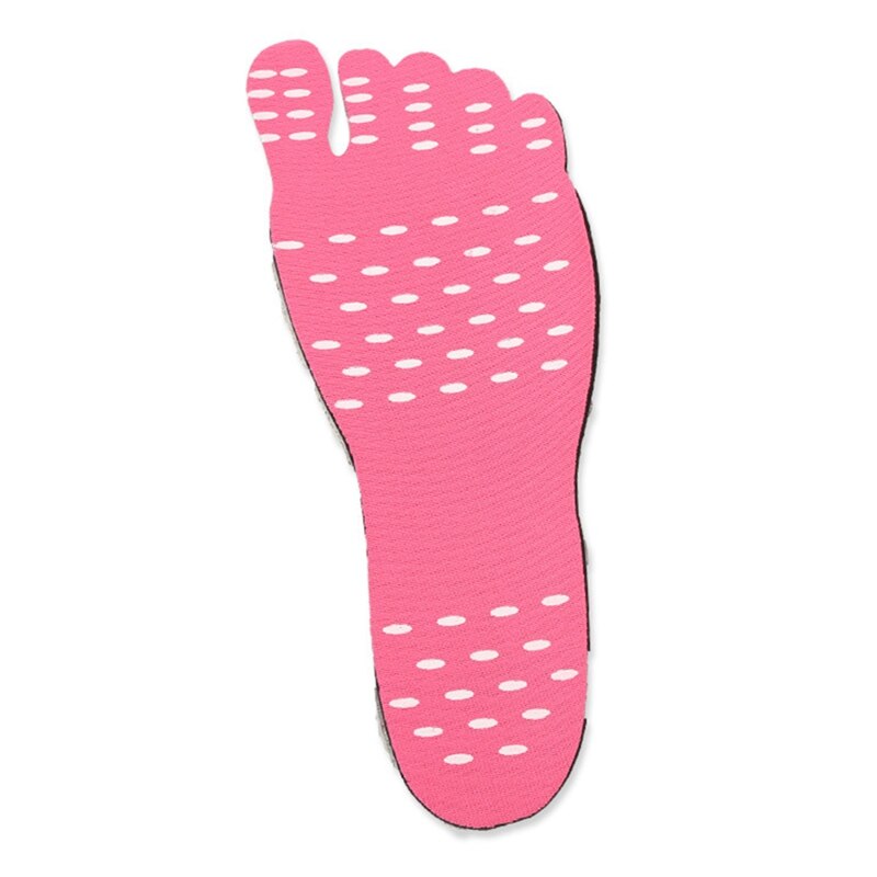 1 Pair Beach Barefoot Invisible Shoes Insole Heat ... – Grandado