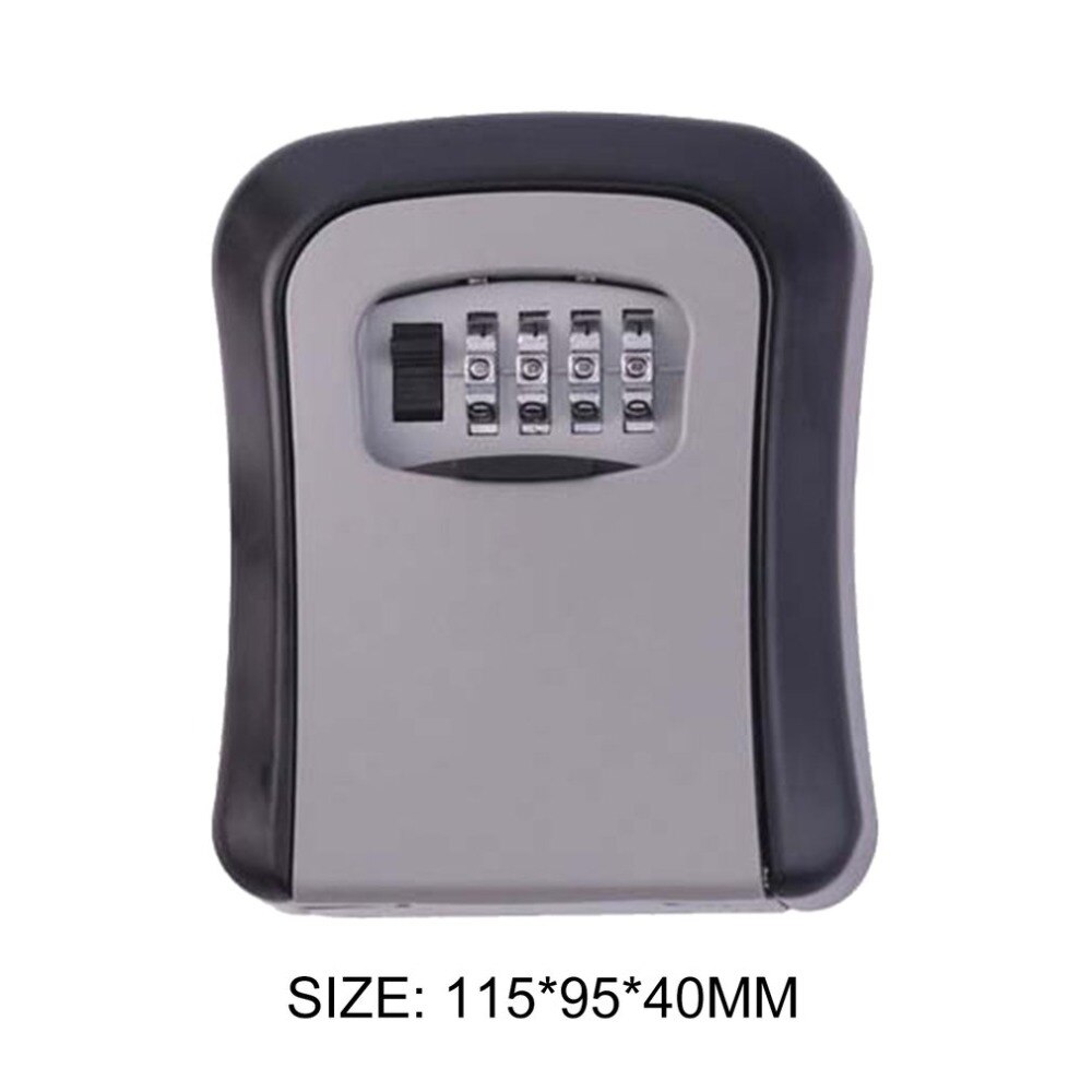 Metal Outdoor Safe Key Box Organizer Box Security ... – Grandado
