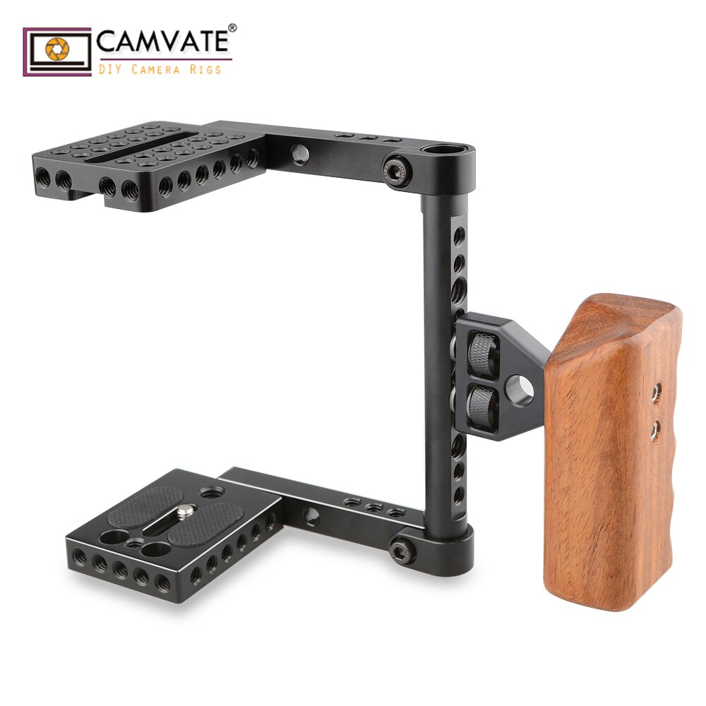 CAMVATE Camera Cage Quick Release Half Cage With W... – Vicedeal