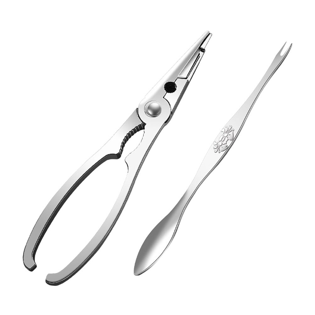 1 Set Crab Plier Seafood Eating Tool Crab Needle C... – Grandado