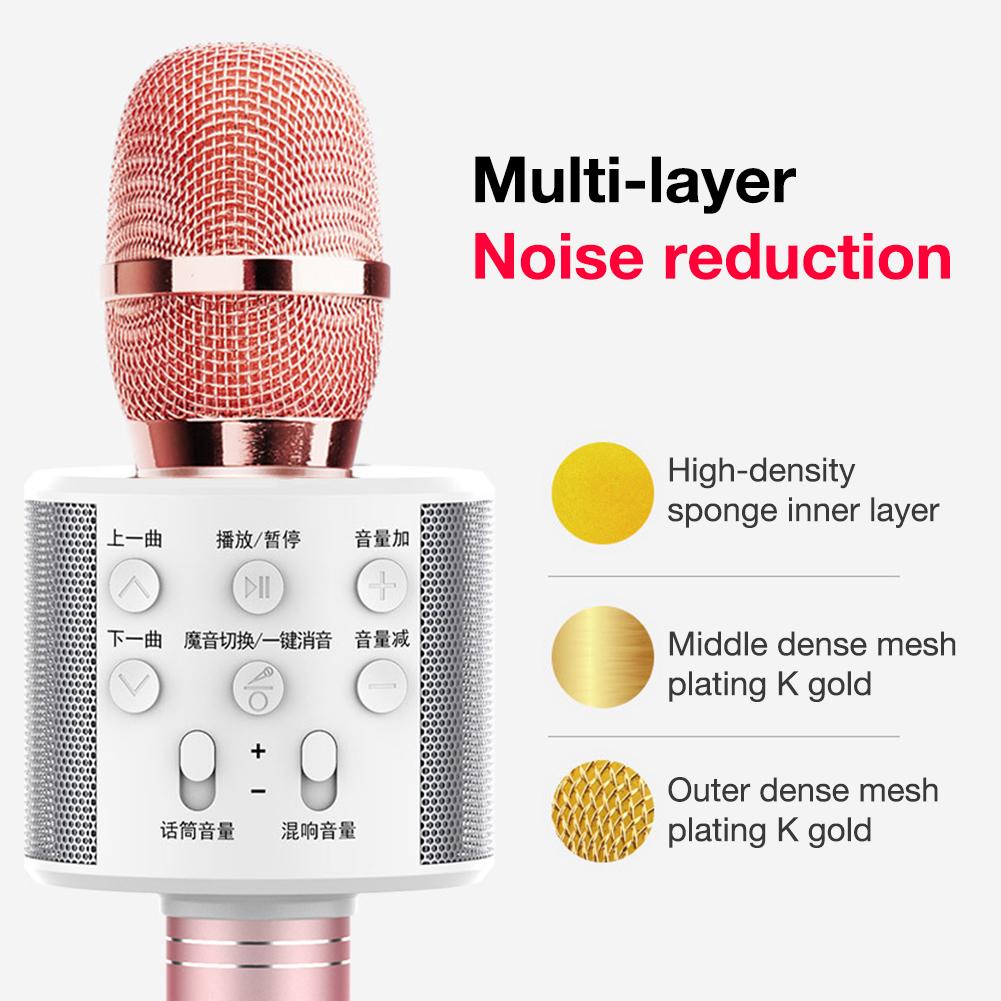 Wireless Karaoke Microphone Portable Handheld USB ... – Grandado