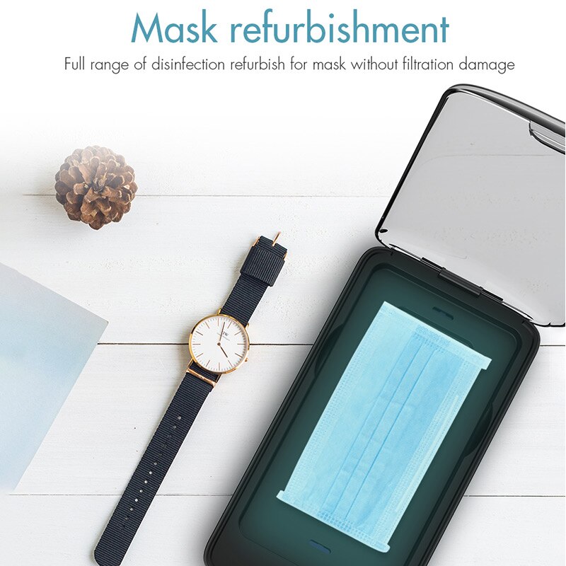 UV Light Face Mask Sterilizer Box Anti Bacteria Ul... – Grandado