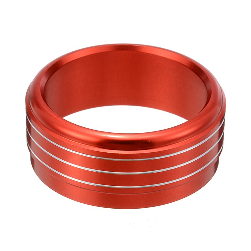 3pcs Red Aluminum AC Climate Control Knob Ring Cov... – Grandado