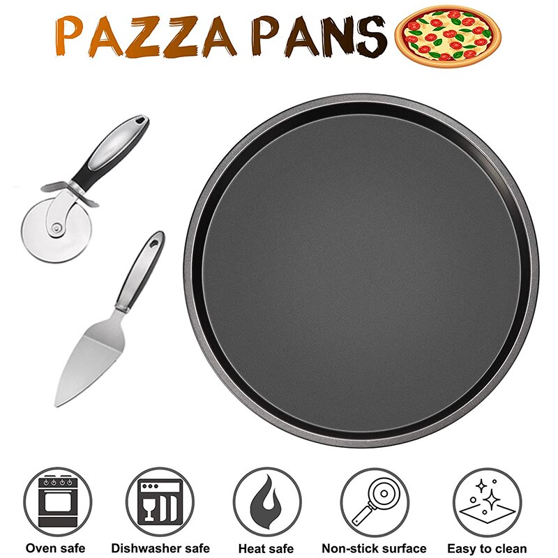 8 Inch Pizza Pan Pizza Cutter Non Stick Pizza Plat Vicedeal