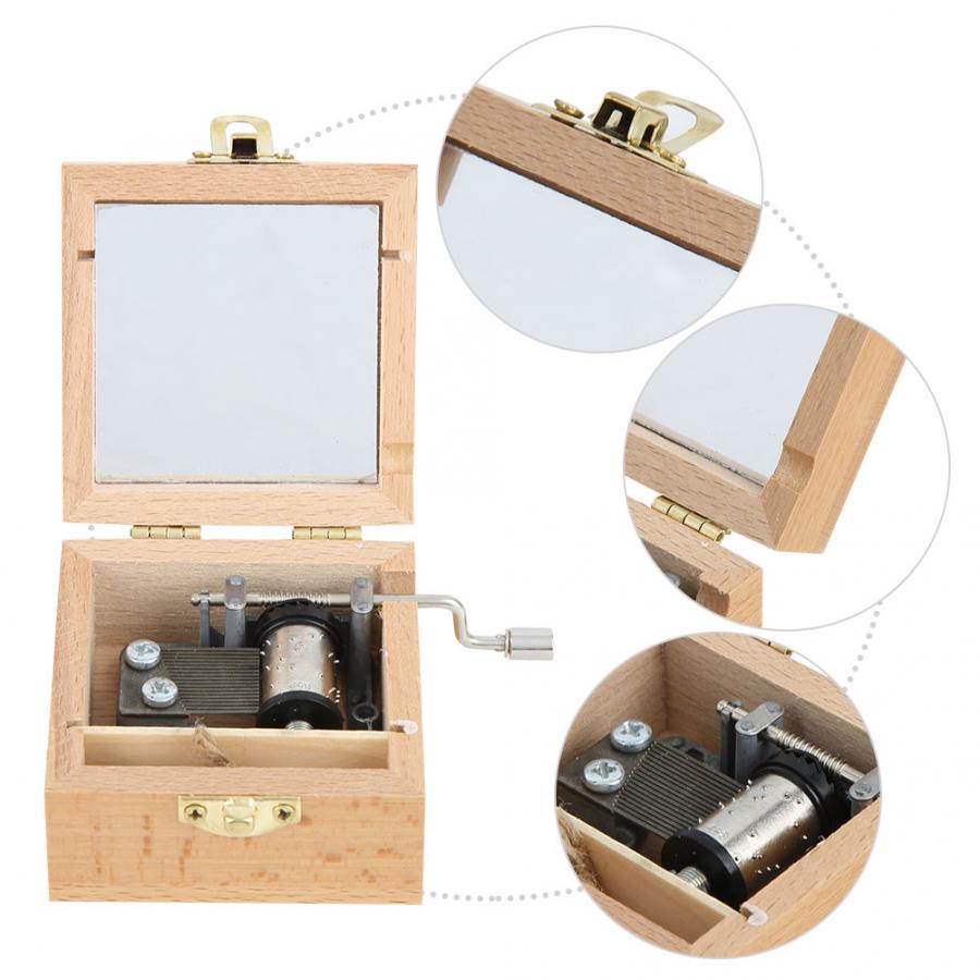Buttercup Wooden Music Box Cute Hand Music Box Stu... – Vicedeal