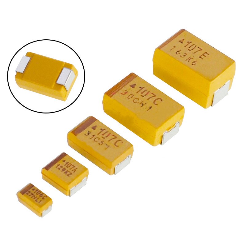 25V4.7UF A type SMD tantalum capacitor 475 A3216 A... – Grandado
