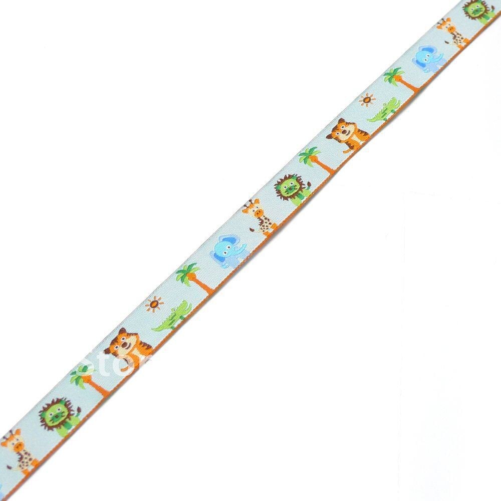 5/8'' Funky Animal Tiger Lion Jacquard ribbon – Vicedeal