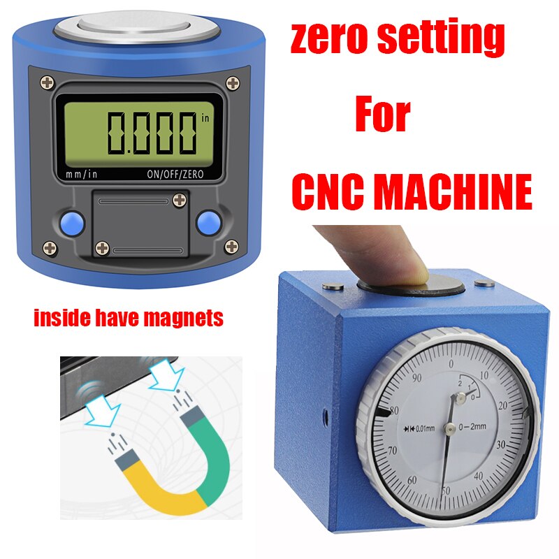 Metric Range 0-5mm x 0.01mm Magnetic Z Axis Tool D... – Grandado