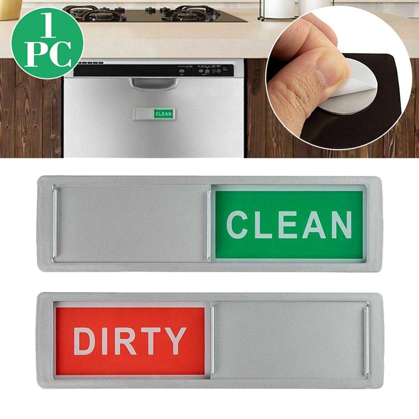 Signage Cue Card Dishwasher Strong Magnetism Clean... – Vicedeal