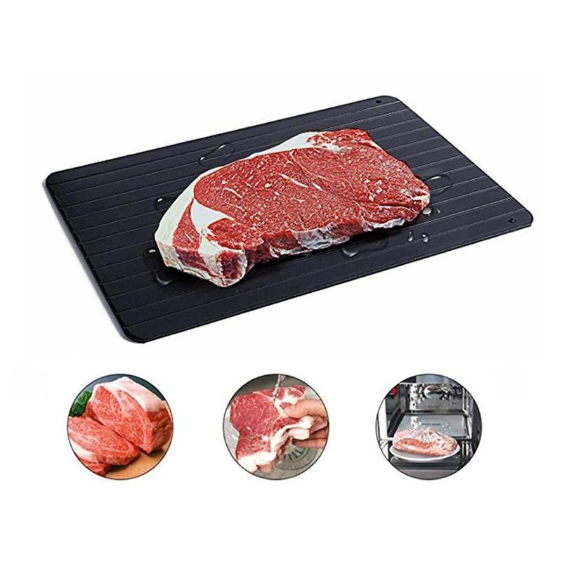 1pc Fast Thawing Plate defrost Tray Metal Plate De... – Grandado