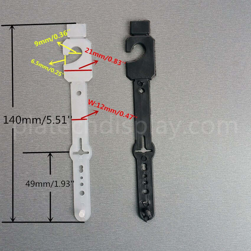 Plastic Package Display Hanging Clip Buckle Clasps... – Vicedeal