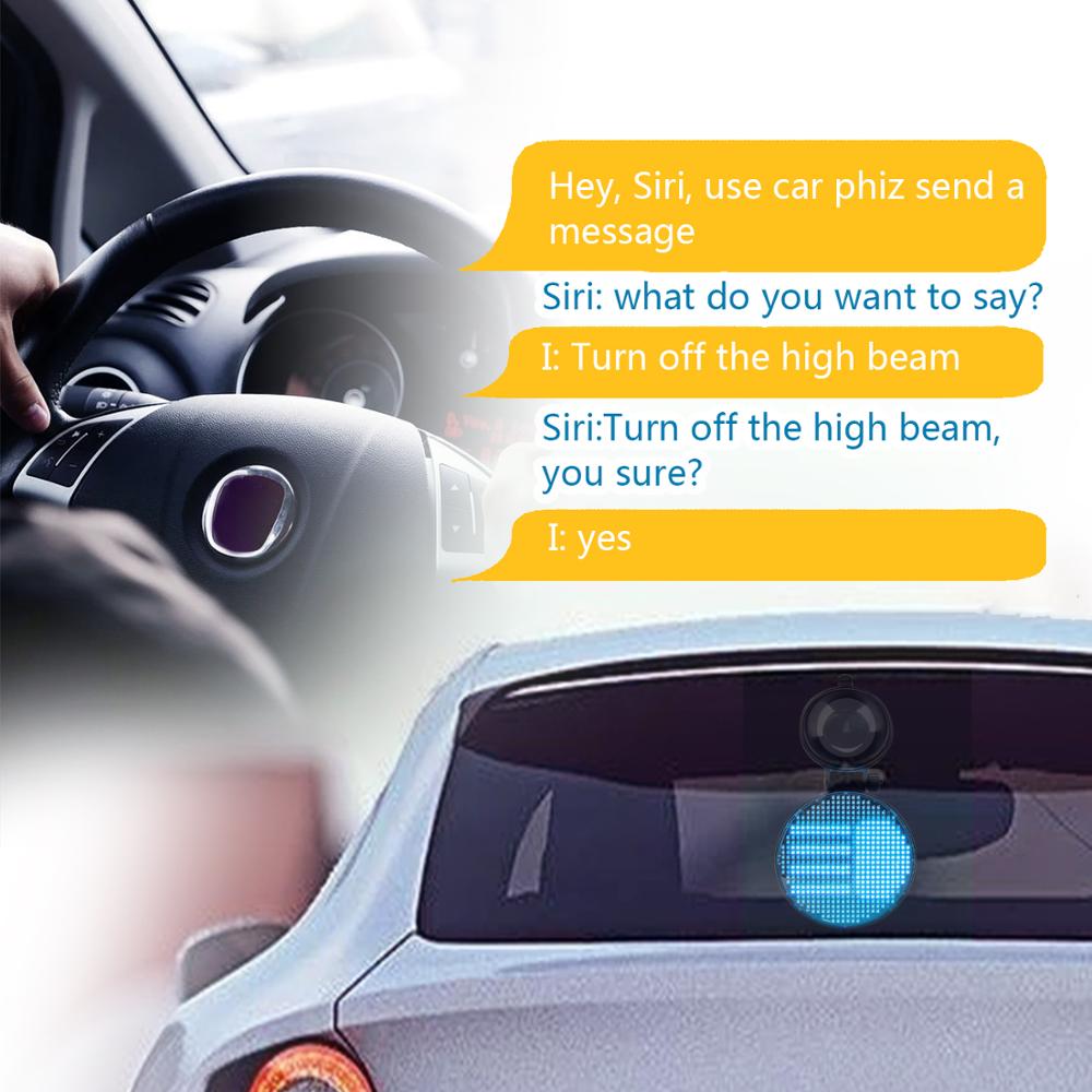 Wireless Car Sign LED Emotion programmable Message... – Vicedeal