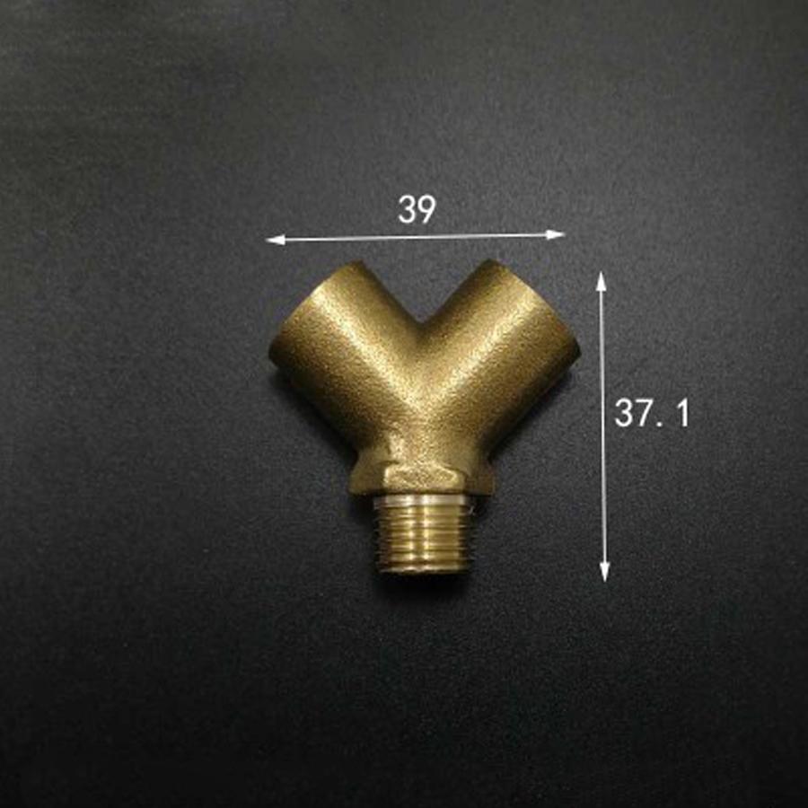 Brass Splitter Y Shaped Male-Female-Female DN8 1/4... – Vicedeal
