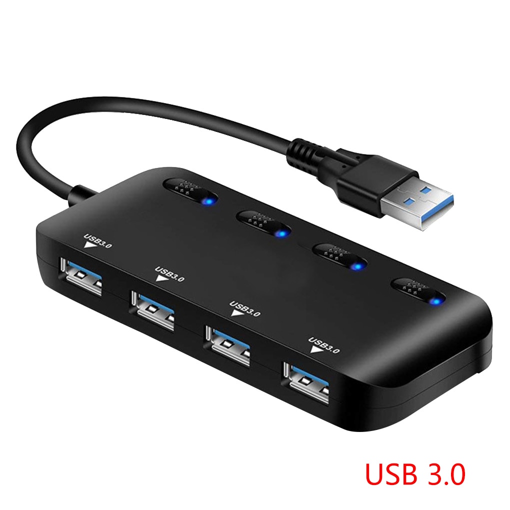 Mini Usb/Type-C 3.0 Hub 4 Poorten Laptop Pc Comput... – Vicedeal