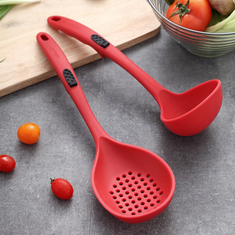 1Pc 2 Colours Cooking Spoon Vegetable Strainer Hou... – Vicedeal