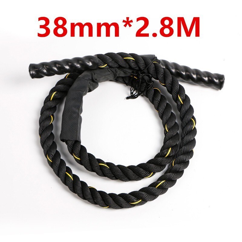 38mm X 3m Heavy Jump Rope Crossfit Weighted Battle... – Vicedeal